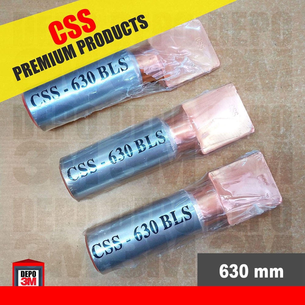 Jual Cable Lug | Skun Kabel Bimetal CSS AL/CU 630mm TANPA LUBANG ...