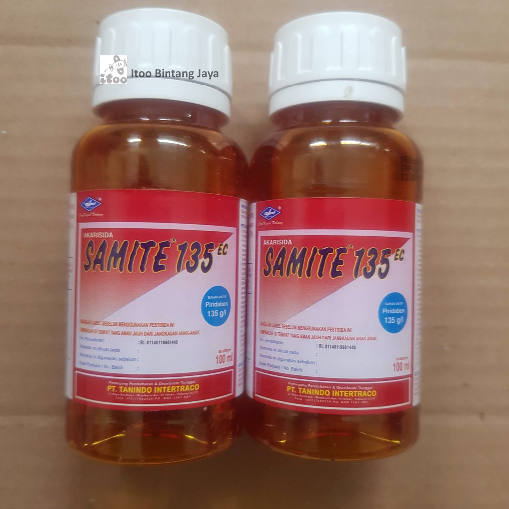Jual Akarisida Samite 135EC 100 ml Untuk Hama Tungau | Shopee Indonesia