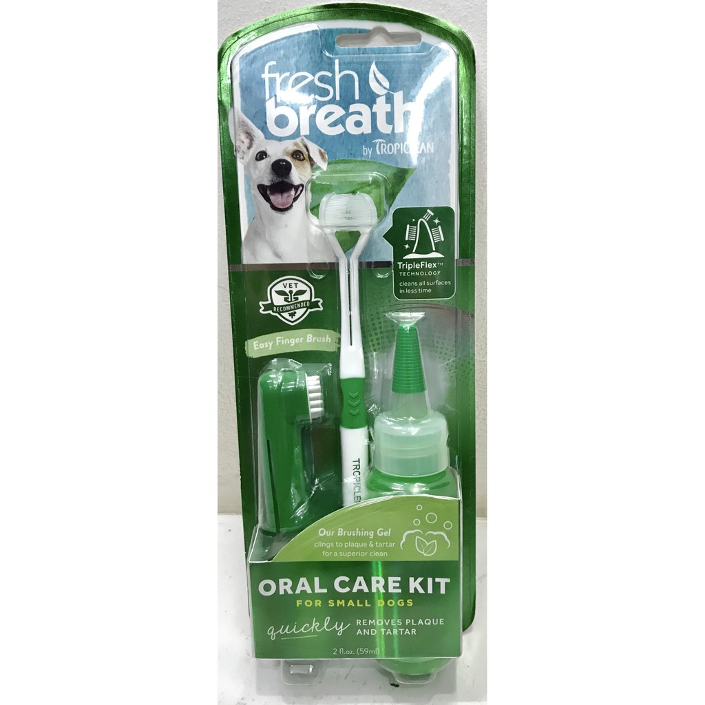Jual Oral care kit fresh breath (Tropiclean) | Shopee Indonesia