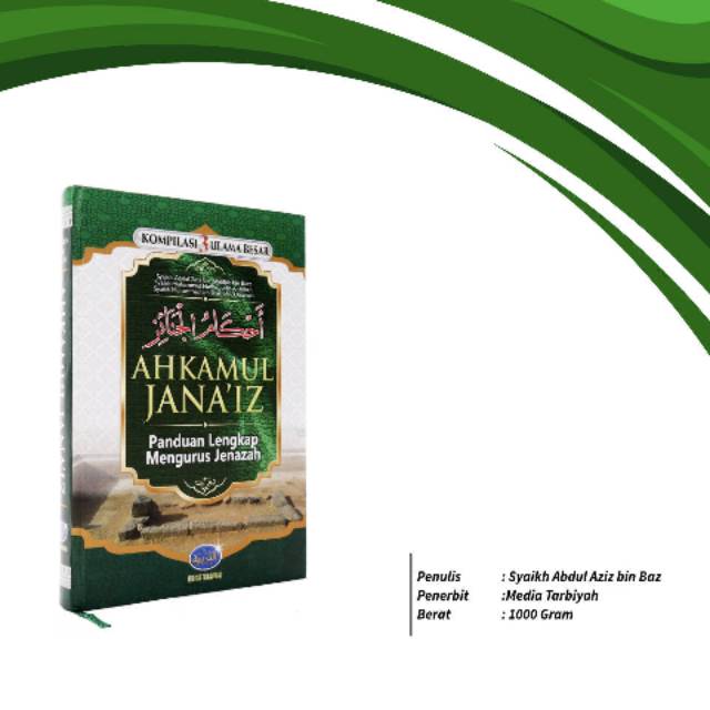 Jual [Buku] Ahkamul Janaiz Panduan Lengkap Mengurus Jenazah Media ...