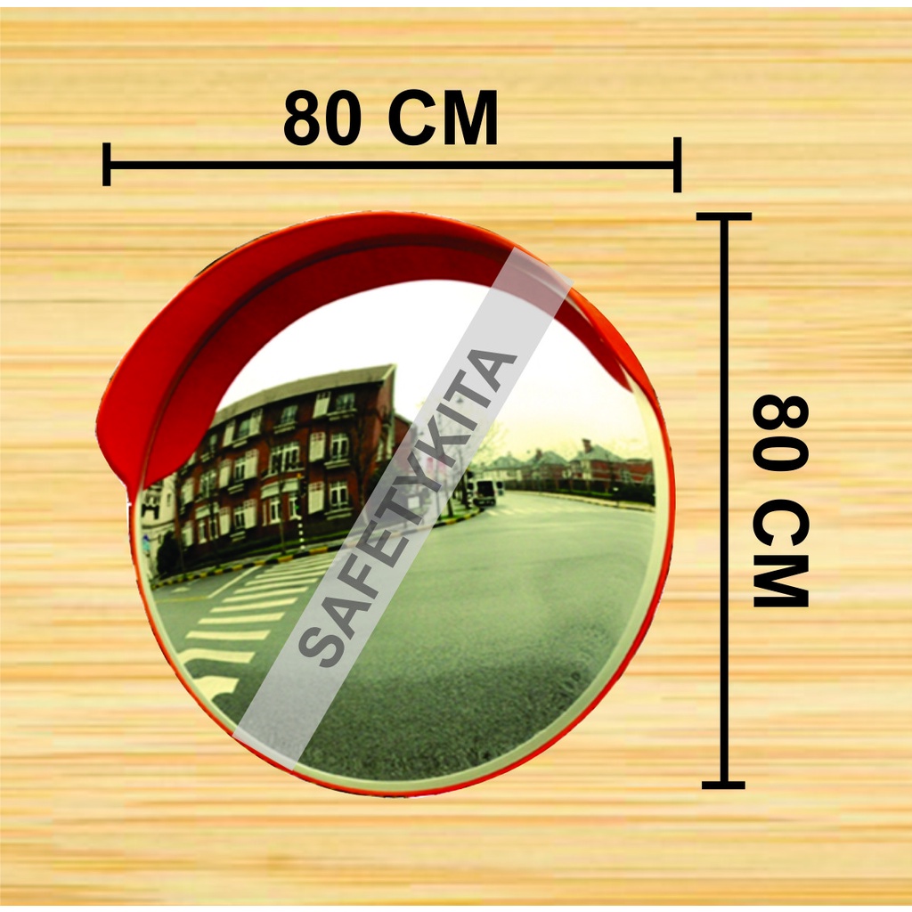 Jual Safety / Convex Mirror Diameter 80cm - Kaca Cembung | Shopee Indonesia