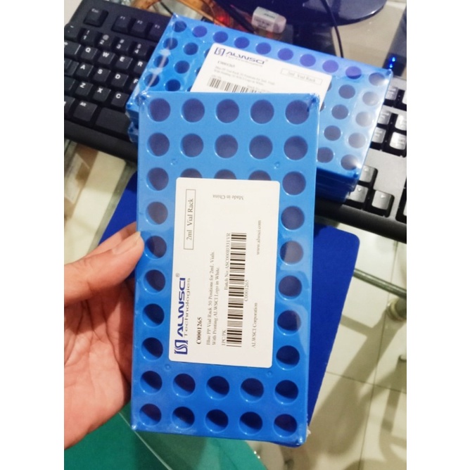 Jual Rak Botol Vial 1.5 - 2 ml Sample Vial Rack | Shopee Indonesia