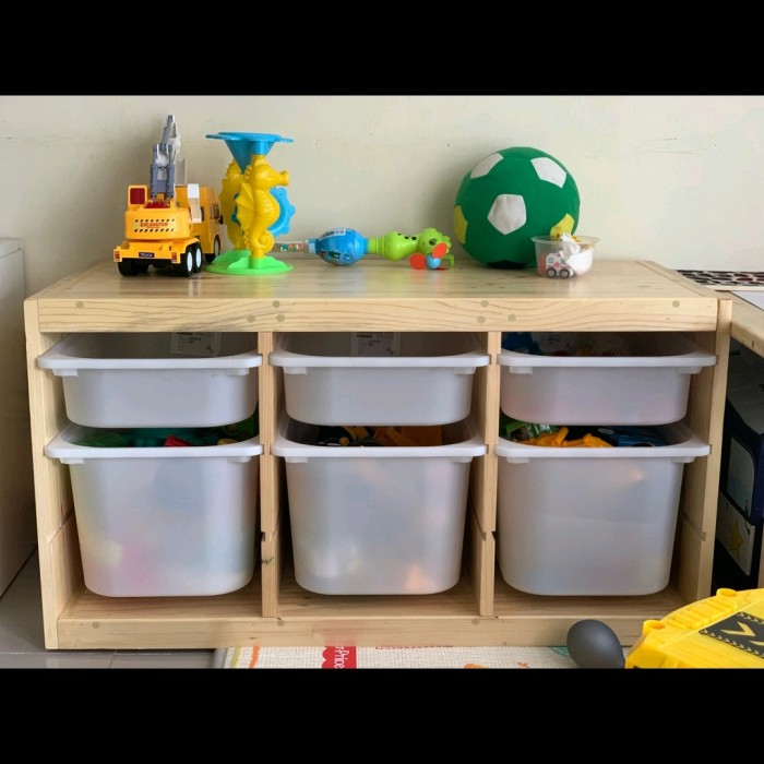 Jual BEKAF Rak Trofast | Rak Penyimpanan Mainan | Kids Toy Storage ...