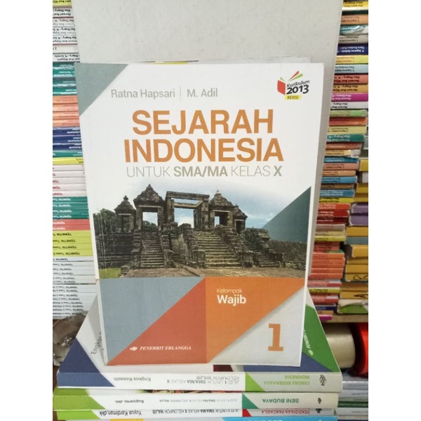 Jual buku sejarah Indonesia kelas 10 SMA Erlangga | Shopee Indonesia