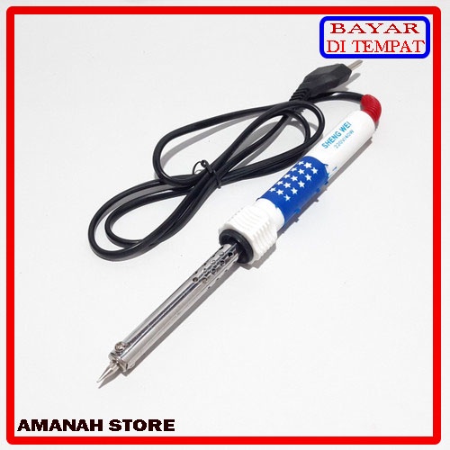 Jual Alat Solder Listrik 40W Shengwei Soldering Iron 40 Watt Alat Patri ...