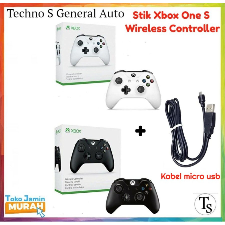 Jual Stik Xbox One S Wireless - Controller Xbox one - Stick Gamepad ...