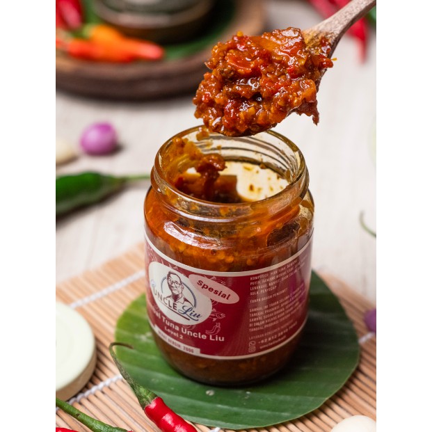 Jual SAMBAL TUNA UNCLE LIU: Spesial 200gr | Shopee Indonesia