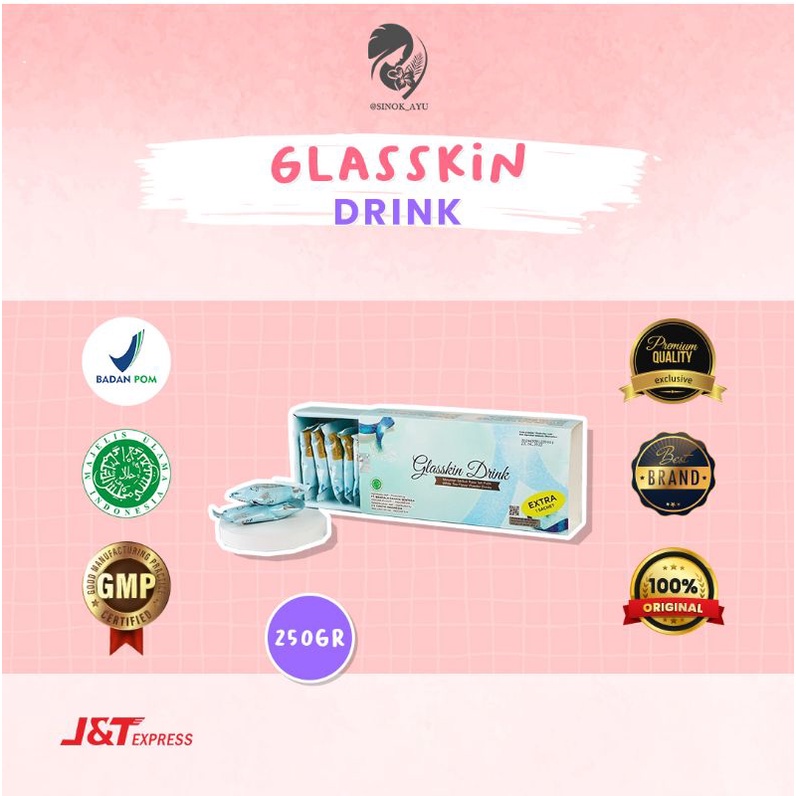 Jual COLLAGEN PENCERAH MSGLOW (GLASKIN DRINK) | Shopee Indonesia