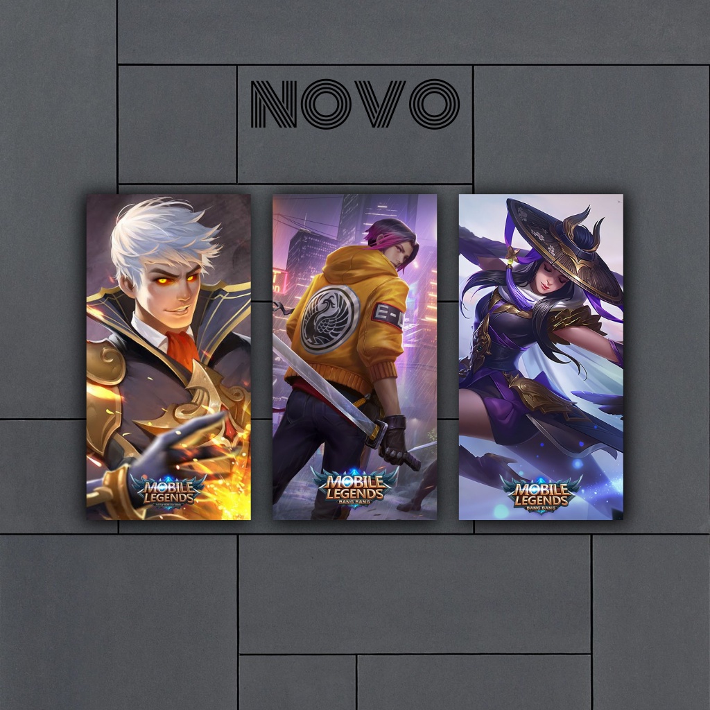Jual Mobile Legends Wall decor Dekorasi Hiasan Pajangan Dinding Kamar ...