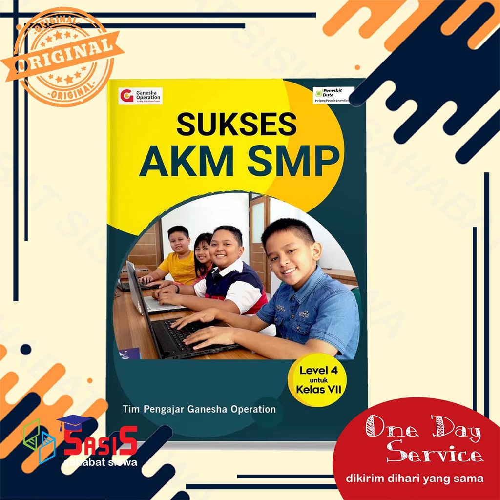 Jual BUKU AKM SMP KELAS 7 8 9 GANESHA OPERATION - Sukses AKM untuk SMP/MTs kelas VII VIII IX ...