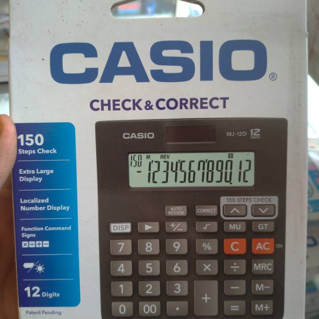 Jual Kalkulator CASIO 12 digit | Shopee Indonesia