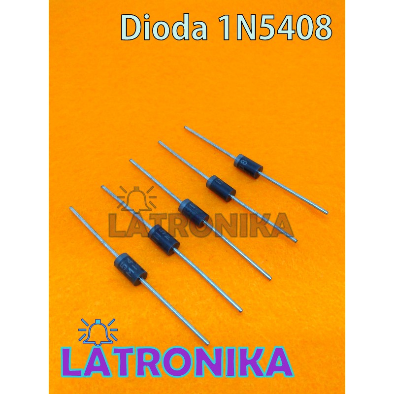Jual Dioda 1N5408 1N 5408 Rectifier Diode IN5408 IN 5408 3A 1000V 1KV ...