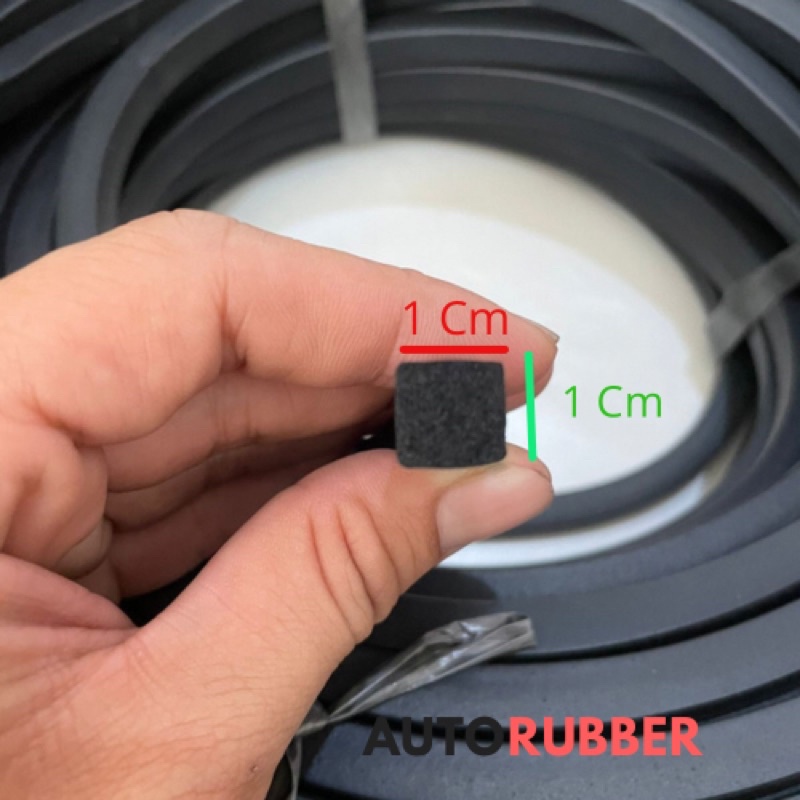 Jual Karet Spon Kotak Sintetis Sponge Rubber Peredam 1x1 Cm 10x10 Mm ...