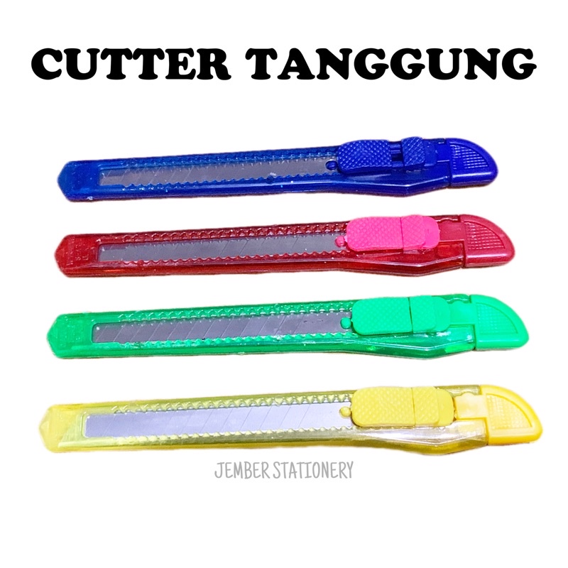 Jual (1biji) Cutter Renteng Tanggung | Kater | Silet | Shopee Indonesia