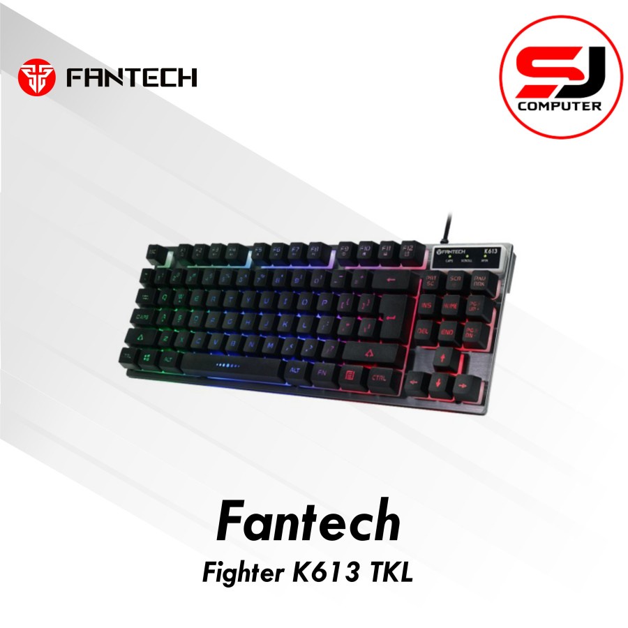 Jual Fantech Fighter K613 TKL Gaming Keyboard RGB | Shopee Indonesia