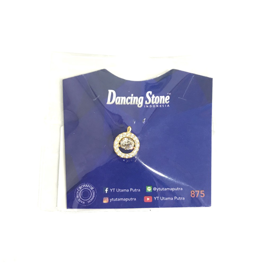 Jual Liontin Model Dancing Stone (Emas Asli Kadar 875) | Shopee Indonesia