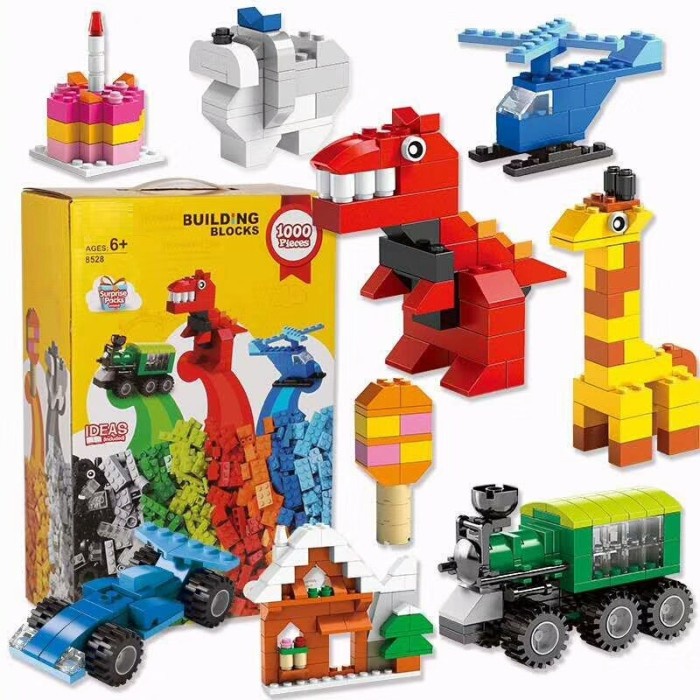 Jual Toys Store - 8528 Lego Blocks / Balok / Bricks Classic 1000 pcs ...