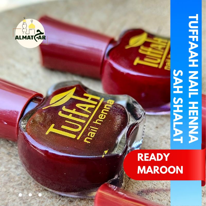 Jual Tuffah Nail Henna Kutek kuku 10ml agen Resmi SAH SHALAT | Shopee ...