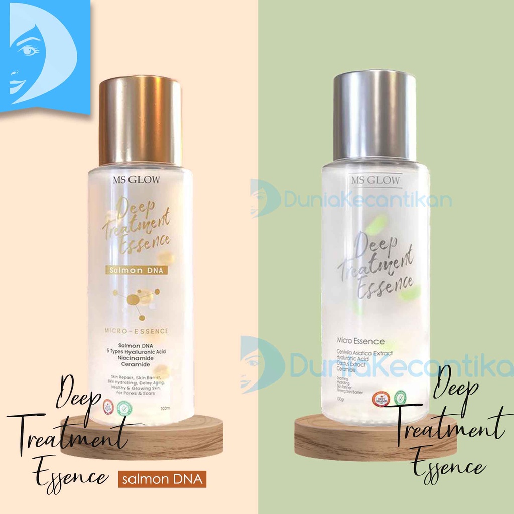 Jual MS Glow Deep Treatment Essence Salmon DNA Serum / Deep Treatment ...