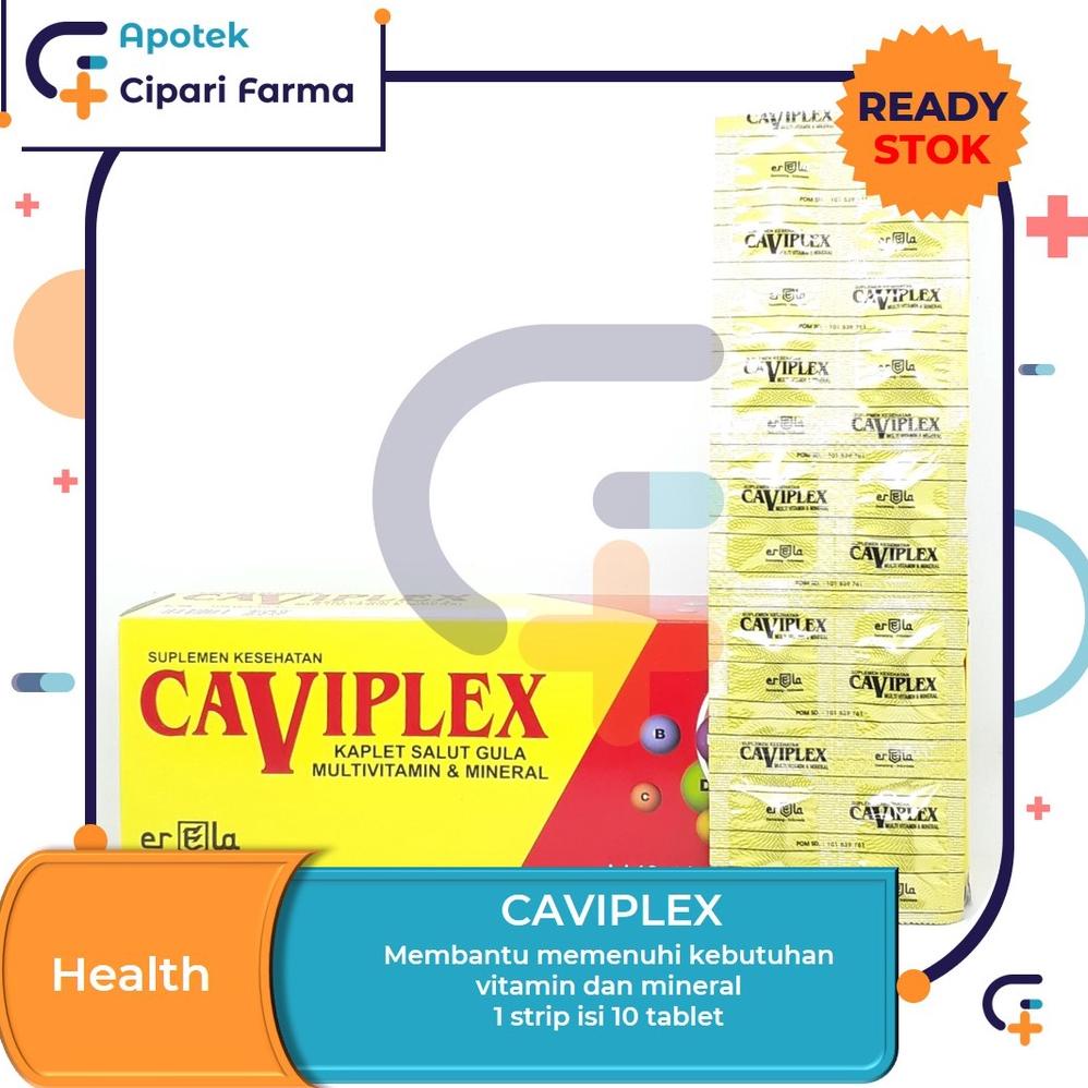 Jual Caviplex Multivitamin & Mineral 1 Strip isi 10 pcs Barimelts ...