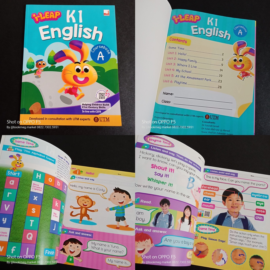 Jual BUKU I-LEAP ENGLISH (NURSERY/K1/K2) | Shopee Indonesia