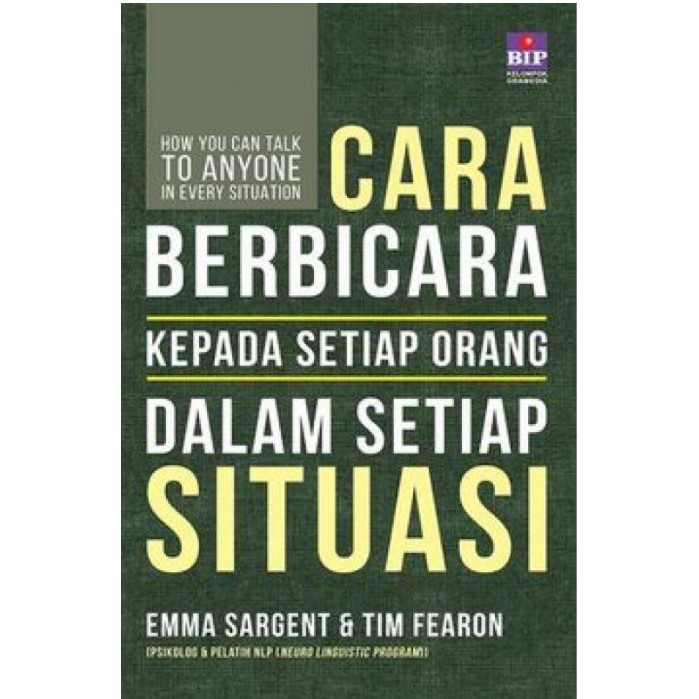 Jual Cara Berbicara Kepada Setiap Orang Dalam Setiap Situasi - by Emma ...