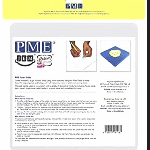 Jual _^_^_^] PME Mexican and flower foam pad set2 , 7.5"x7.5" | Shopee ...