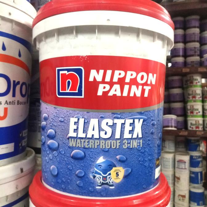 Jual NIPPON ELASTEX CAT WATERPROOFING PAIL 20KG | Shopee Indonesia