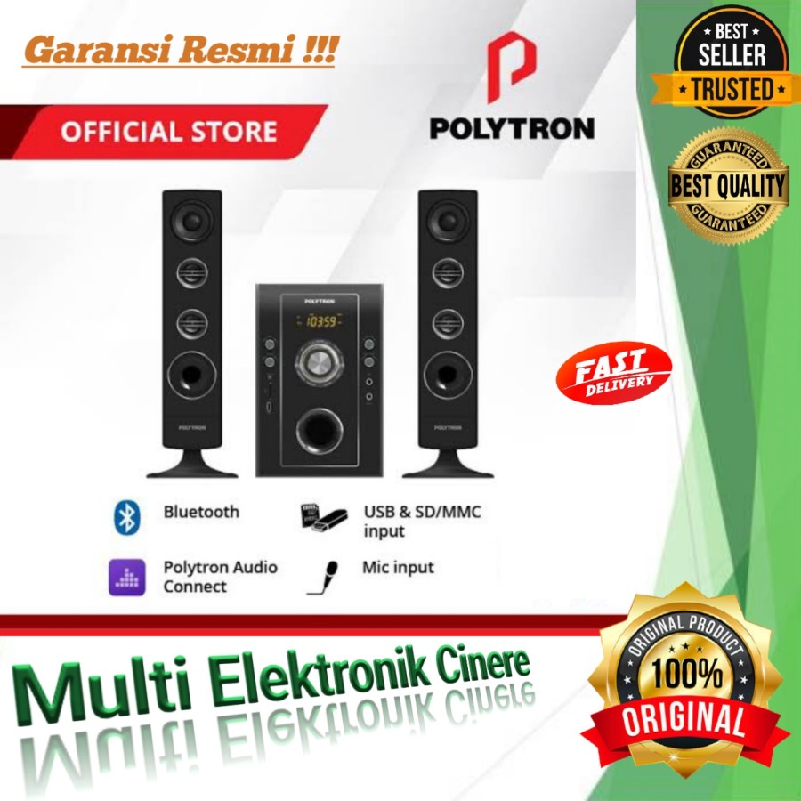 Jual Speaker Aktif POLYTRON PMA-9506 | Shopee Indonesia