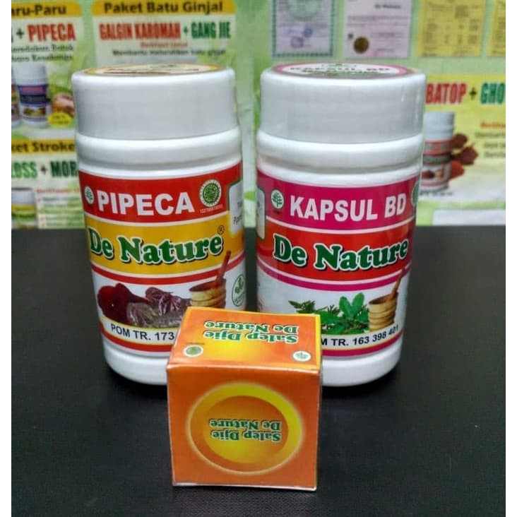 Jual Obat Herpes Zoster Labialis Kapsul BD Pipeca Salep Djie Herbal De ...