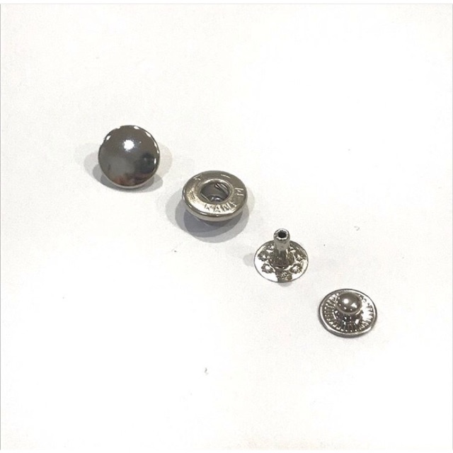 Jual Snap Button 10mm Nickel / Kancing Jepret / aksesoris tas | Shopee ...