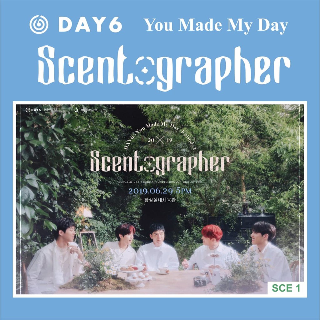 Jual POSTER DAY6 YOU MADE MY DAY SCENTOGRAPHER YOUNGK DOWOON WONPIL JAE SUNGJIN | Shopee Indonesia