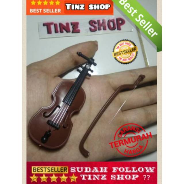 Jual Miniatur biola for figure skala 6inch shf,figma,hasbro,bandai,dll ...