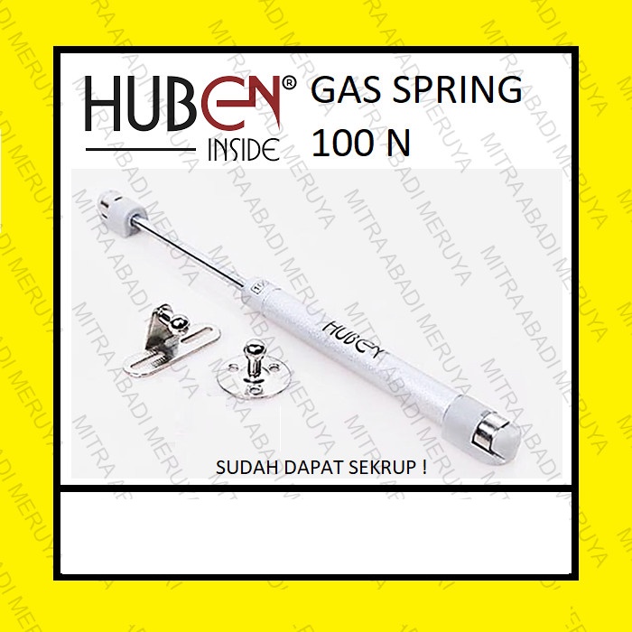 Jual Gas Spring Huben Hidrolik Jok Motor 100 N Hidrolik Lemari Cabinet ...