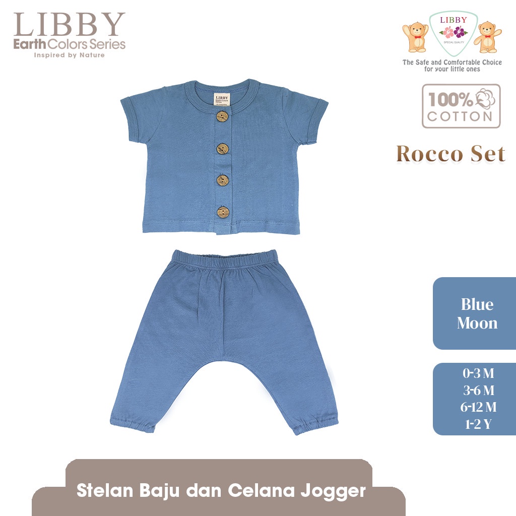 Jual LIBBY Earth Setelan Rocco Set 2 Panjang (1stel/pack) | Shopee Indonesia