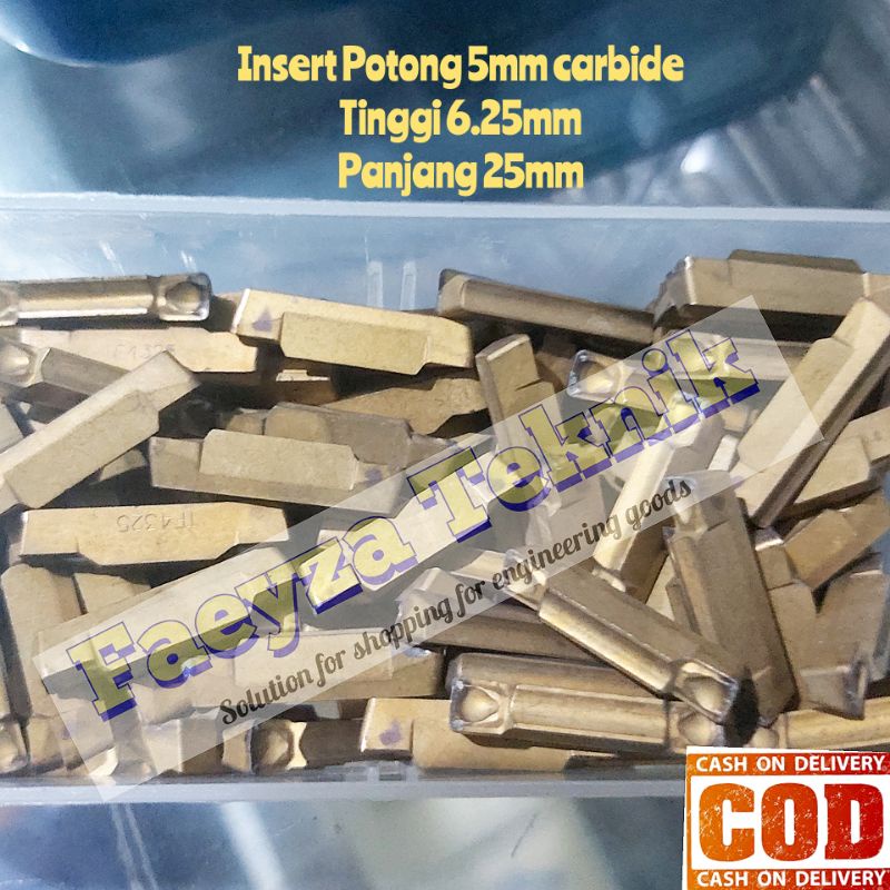 Jual Insert potong 5mm sandvik cocok untuk holder TTER 5mm | Shopee ...