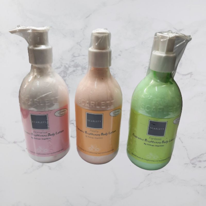 Jual HAND AND BODY LOTION SCARLETT 300ML | Shopee Indonesia