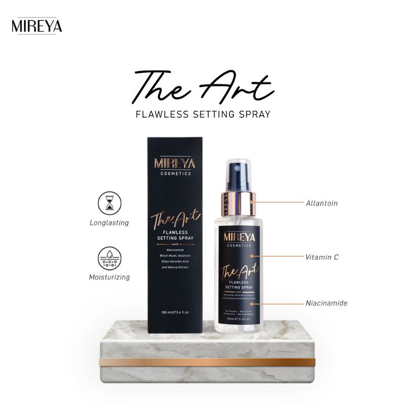 Jual Mireya The Art Flawless Setting Spray | Shopee Indonesia