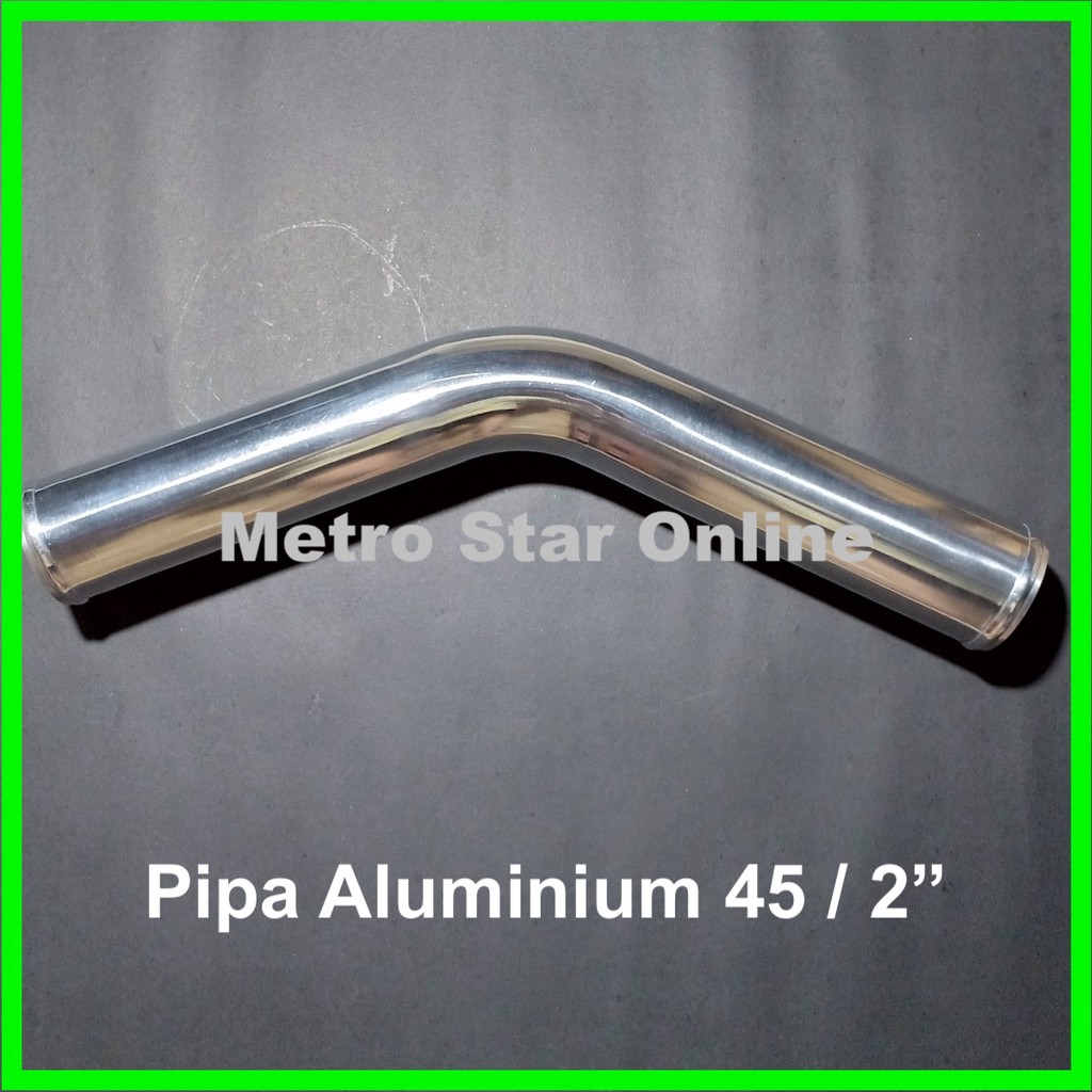 Jual Pipa Aluminium 45 Derajat 2" Pipa Intercooler Pipa Turbo Pipa ...
