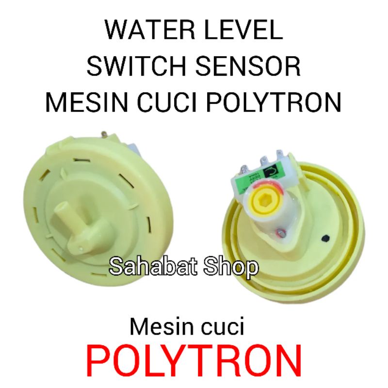 Jual WATER LEVEL - SWITCH SENSOR AIR MESIN CUCI 1 TABUNG POLYTRON ...