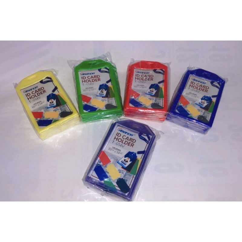 Jual NAME CARD / ID CARD MEREK AMANDA T-014 1 MUKA ( Isi 5 biji ...