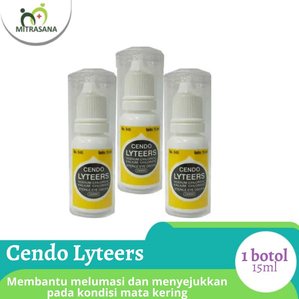 Jual Cendo Lyteer Obat Tetes Mata 15ml | 0,6 Ml 5 Botol | Shopee Indonesia