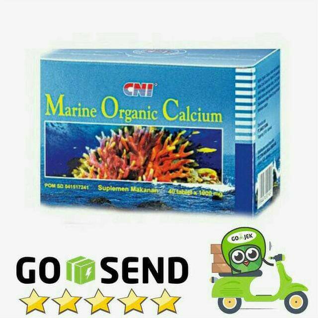 Jual CNI Marine Organic Calcium Strip isi 40 tablet | Shopee Indonesia