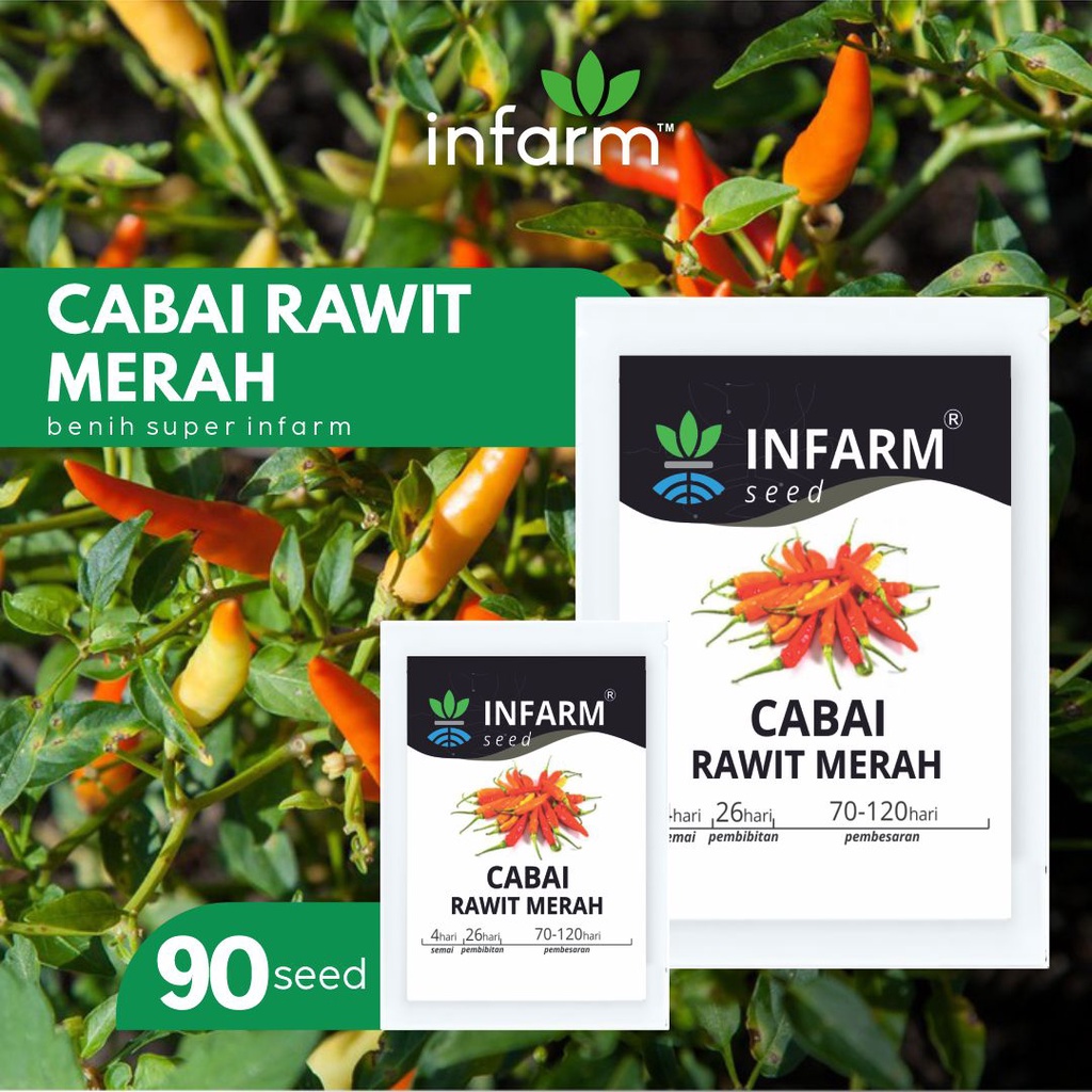 Jual INFARM - Benih Bibit Biji Super Cabai Cabe Rawit | Shopee Indonesia