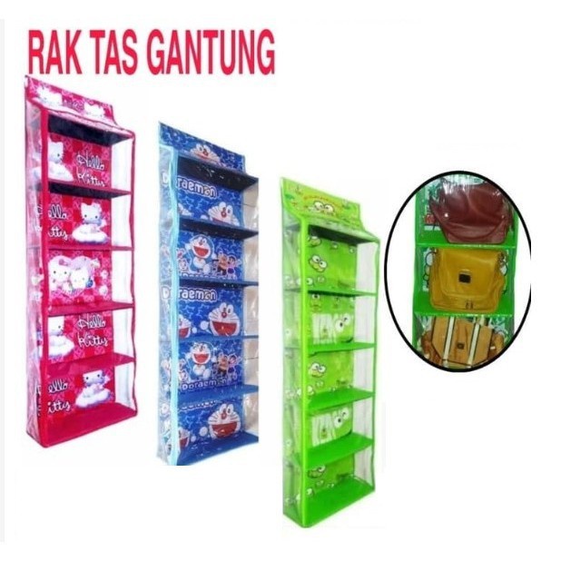 Jual Rak Tas Gantung Karakter | Shopee Indonesia