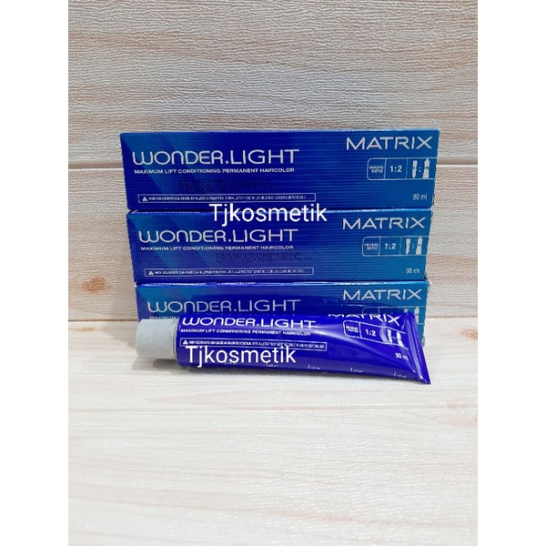 Jual Matrix Wonder Light Hair Color Cool Ash 90ml | Shopee Indonesia