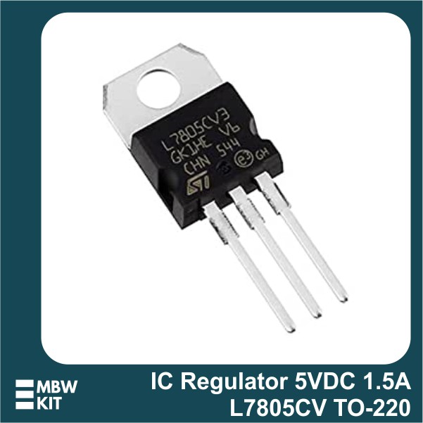 Jual IC Regulator 7805 L7805CV TO-220 1.5A | Shopee Indonesia
