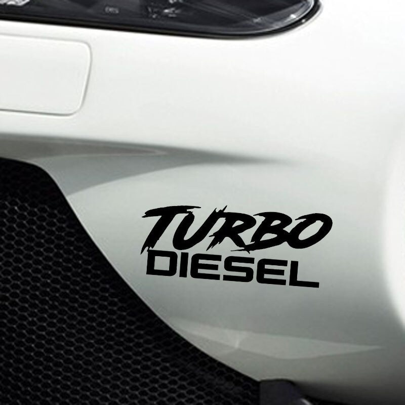 Jual Fashion Stiker Mobil TURBO DIESEL Stiker Mobil Stiker Lucu ...