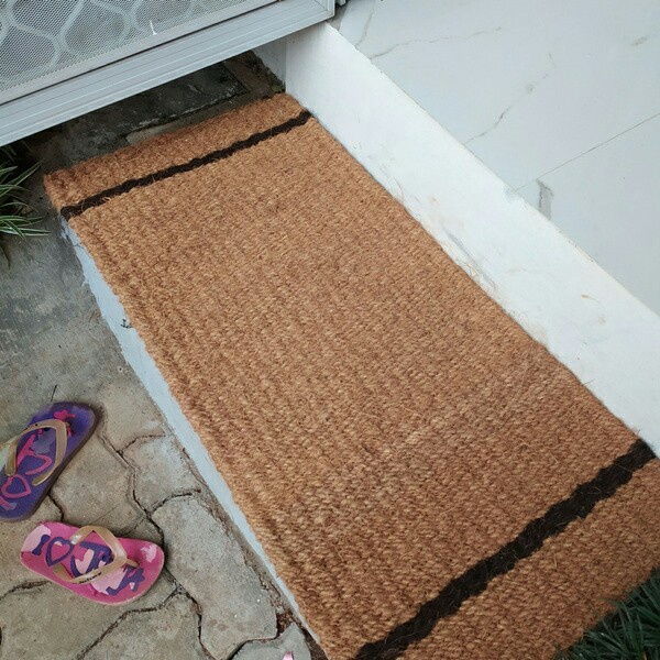 Jual KESET ANYAM MOTIF 90X45 - KESET IJUK ANTI ULAR - KESET RUANG TAMU ...