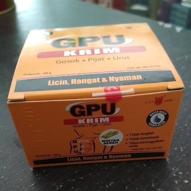 Jual GPU KRIM 60 gr | Shopee Indonesia